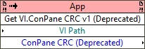 Application class/Get VI.ConPane CRC v1 (Deprecated) method - LabVIEW Wiki