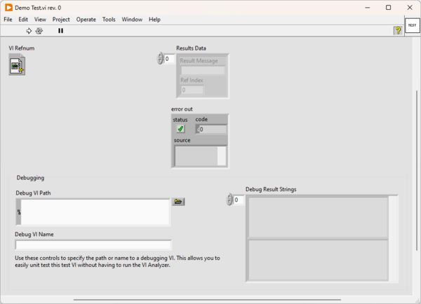 VI Analyzer Test Creator - LabVIEW Wiki