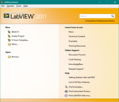 Getting Started Window - LabVIEW Wiki