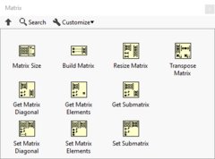 Category:Matrix Palette - LabVIEW Wiki