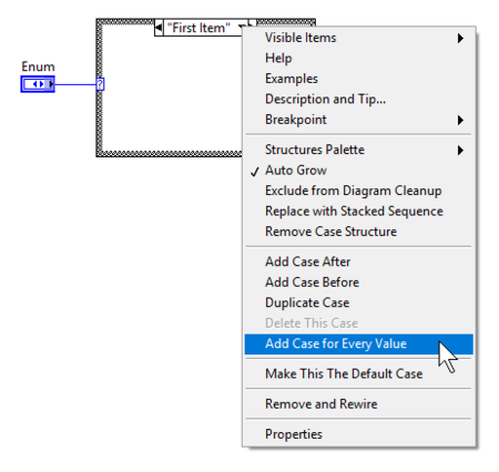 Case structure - LabVIEW Wiki