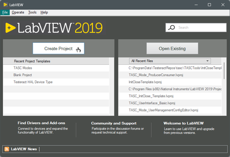 Custom Project Template - LabVIEW Wiki