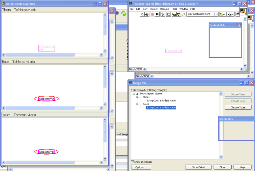 Merge with TortoiseHG - LabVIEW Wiki